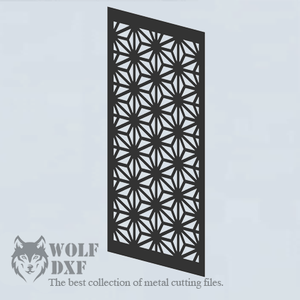 21008 Decorative Panel – | WOLFDXF