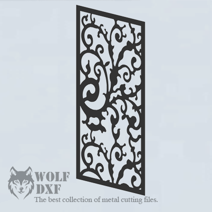 21010 Decorative Panel – | WOLFDXF