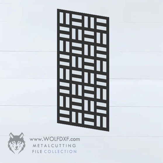 Decorative Panel WP-21054 - | WOLFDXF